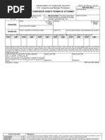 U.S. Customs Form: CBP Form 7533 - Inward Cargo Manifest For Vessel ...
