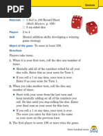 Shut the Box Game Instructions | PDF | Sports & Recreation | Games ...
