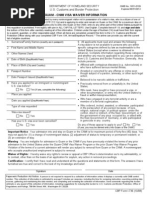 U.S. Customs Form: CBP Form I-418 - Passenger List - Crew List | PDF ...
