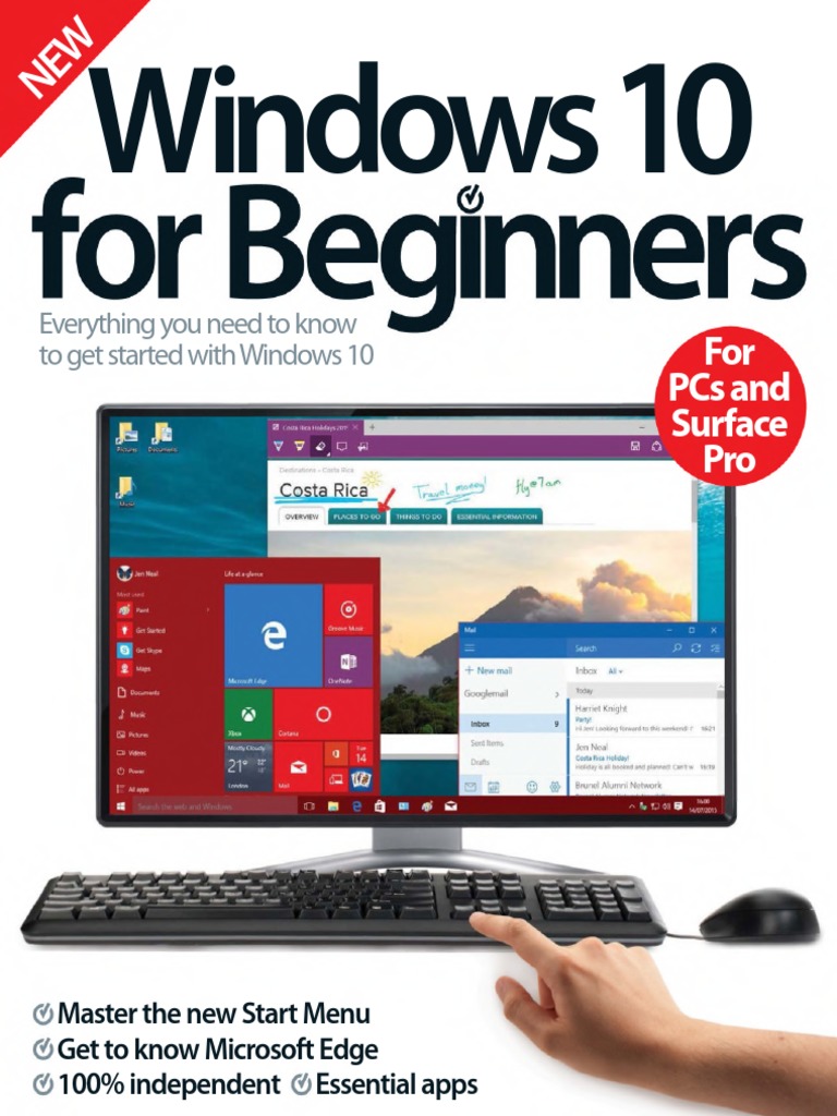 Windows 10 For Beginners (2015) PDF | PDF | Windows 10 | Microsoft Windows