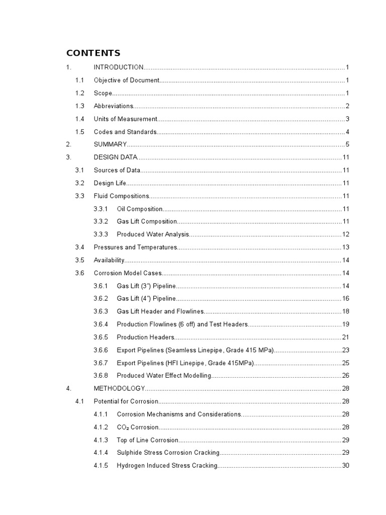 A Typical Material Selection Report | PDF | Corrosion | Flow Measurement