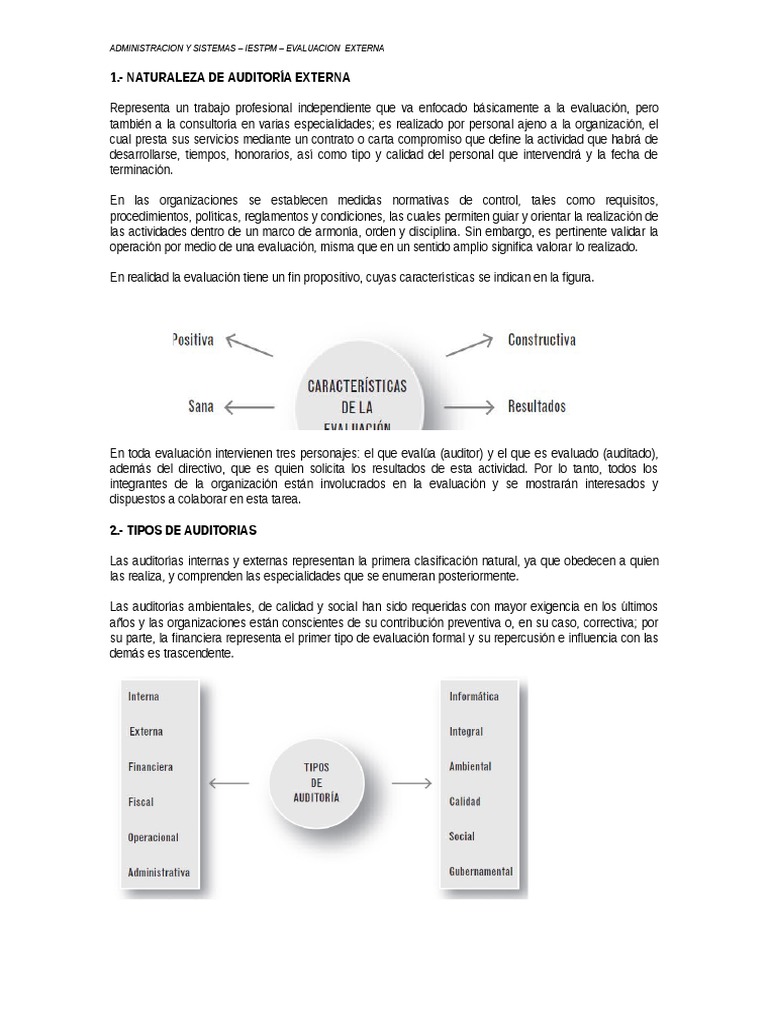 Ema 04 - Naturaleza de La Auditoria Externa | PDF | Auditoría financiera | Calidad (comercial)