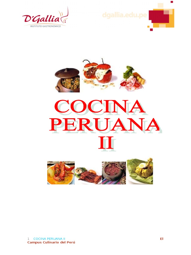 Cocina Peruana II | PDF | Cilantro | Perú