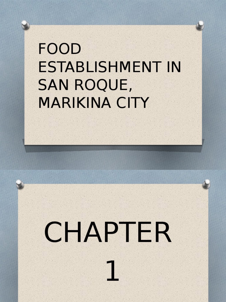 Powerpoint Feasib | PDF | Restaurants | Tourism