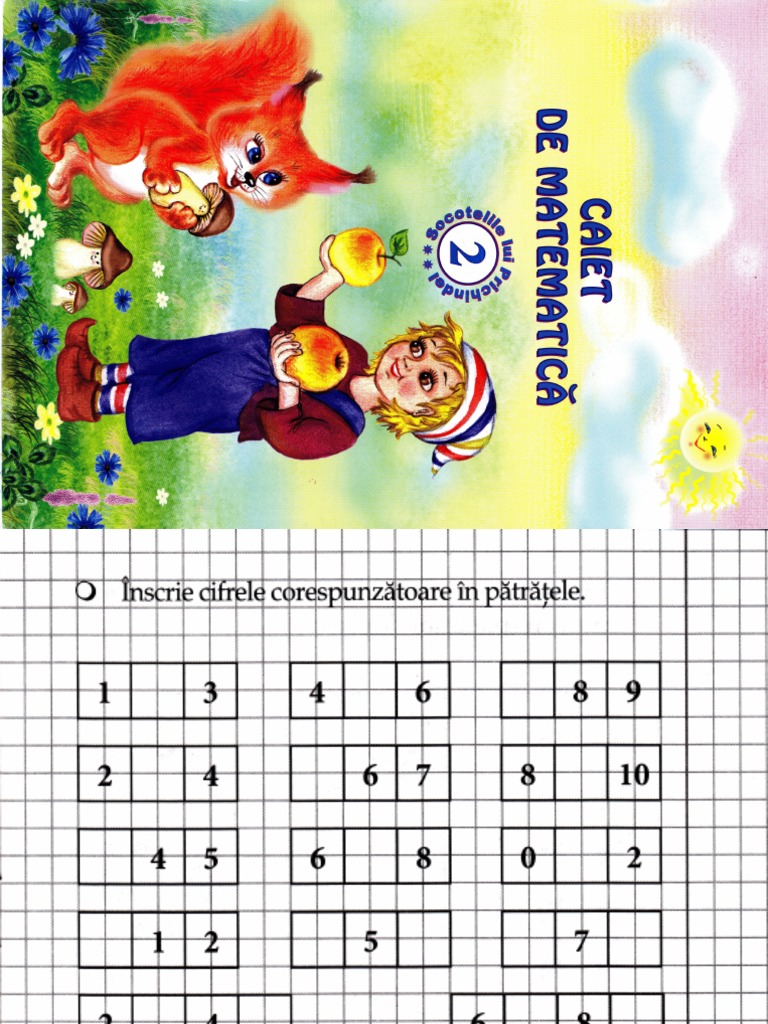 Caiet de Matematica Clasa1