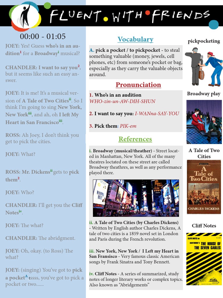 Fluent With Friends. | PDF | A Tale Of Two Cities | Friends