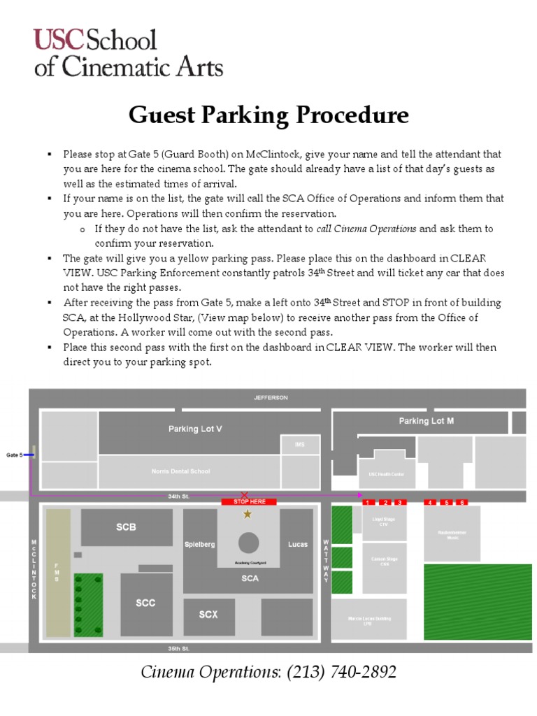 Cinema Guest Parking Guide | PDF | Social Science | Law