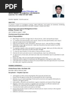 Resume Format in Philippines | PDF | File Format | Résumé