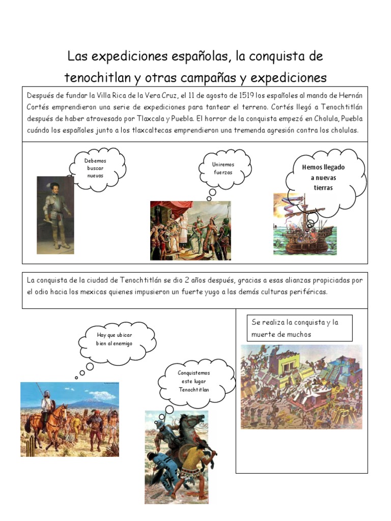 Las Expediciones Españolas | PDF | Ciencias sociales | Historia