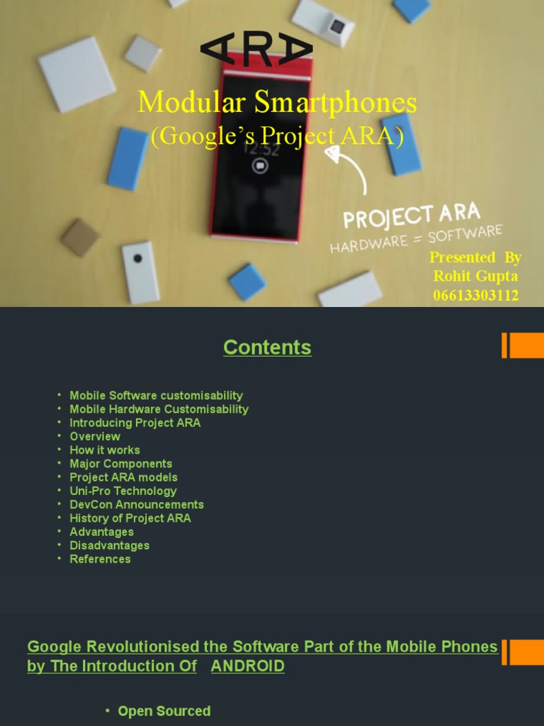Project Ara | PDF | Android (Operating System) | Smartphone