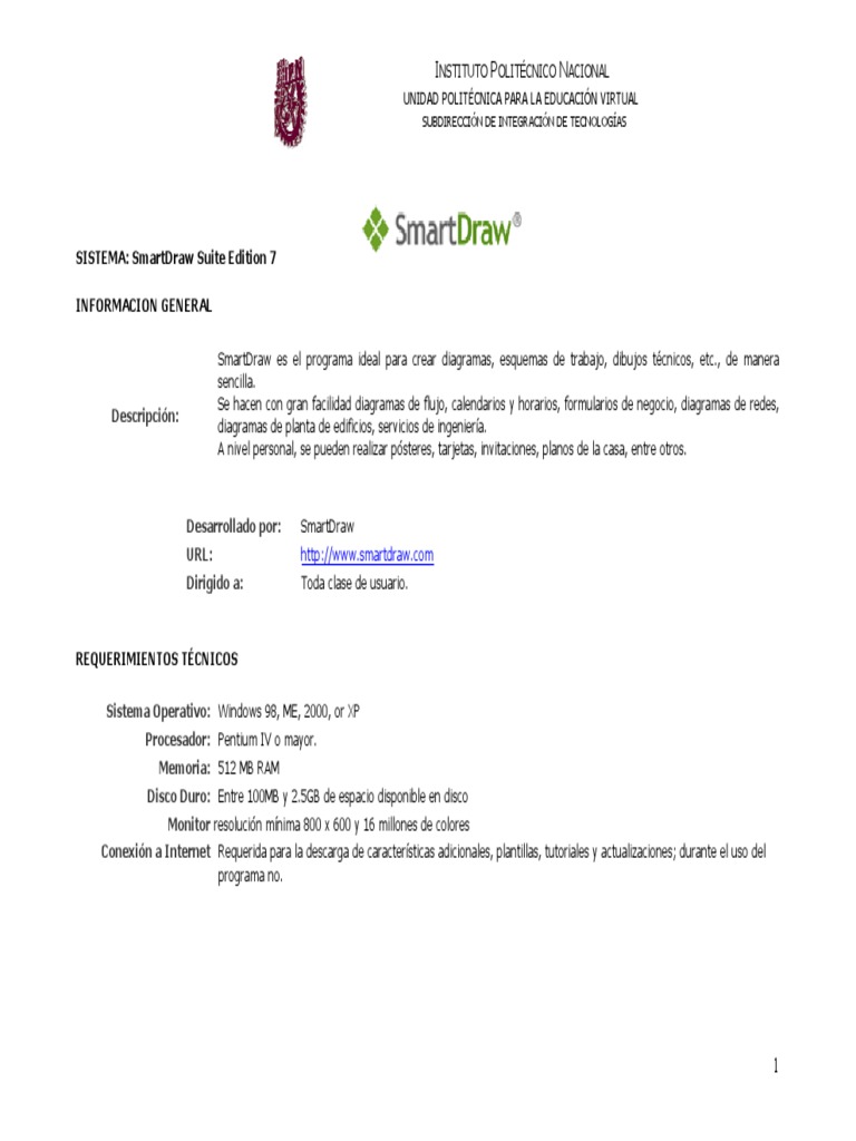 Guia de Smartdraw | Descargar gratis PDF | Hipervínculo | Red mundial