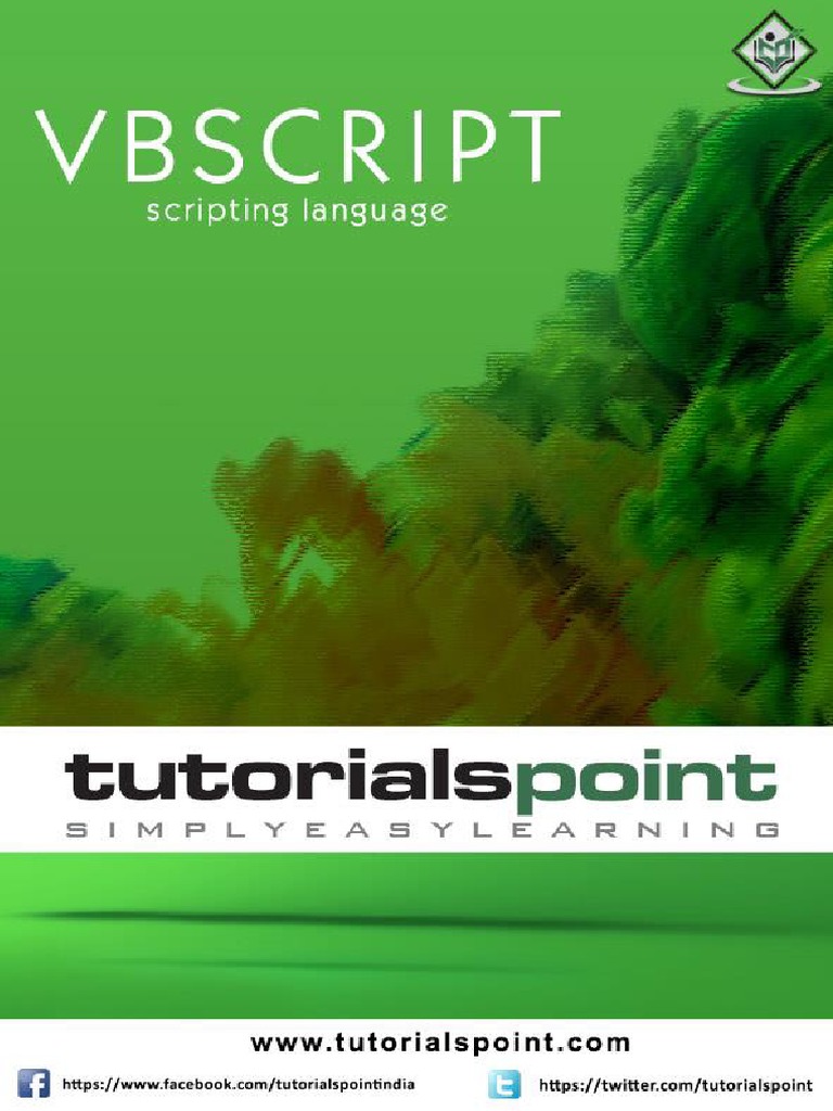 Vbscript Tutorial Computer Programming Software Engineering