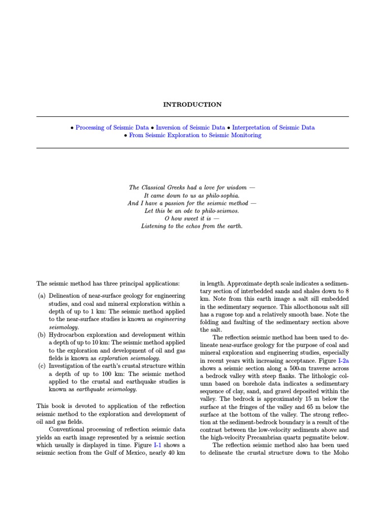 Seismic Data Processing | PDF | Reflection Seismology | Hydrocarbon ...