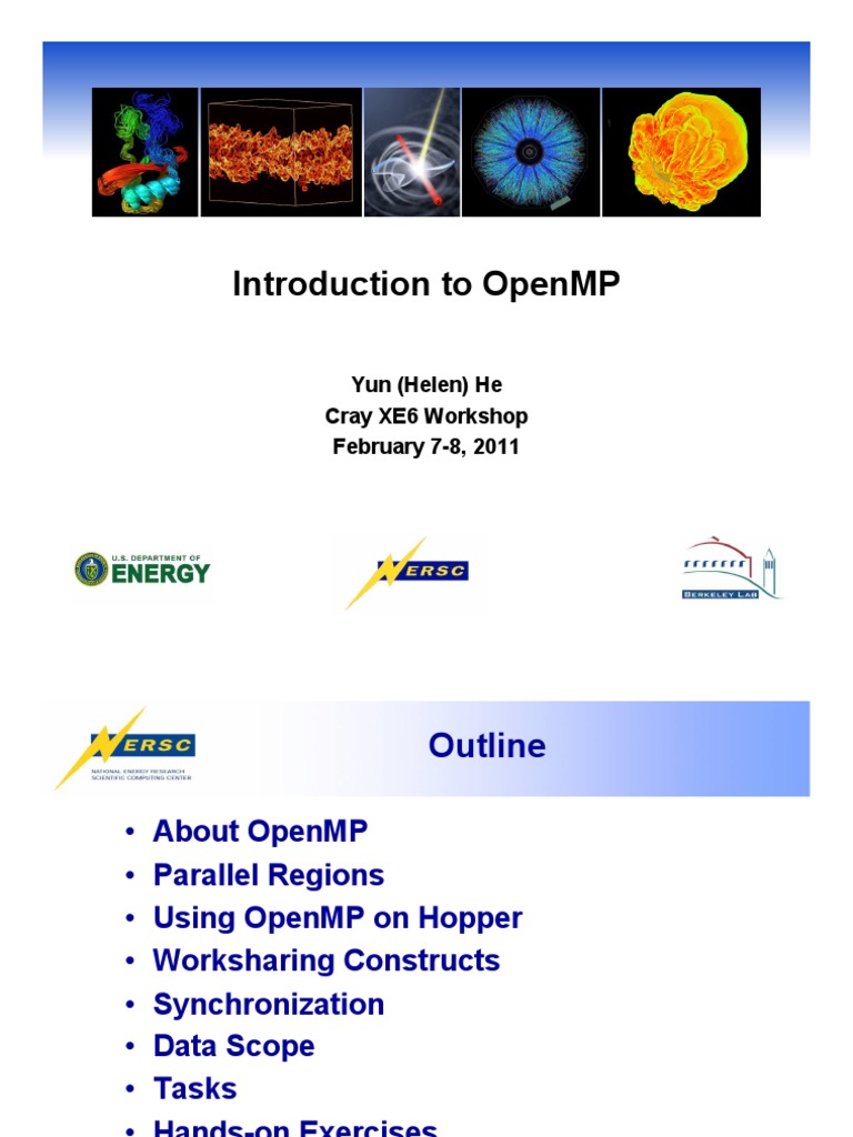 Xe 62011 Open MP | PDF | Variable (Computer Science) | Parallel Computing
