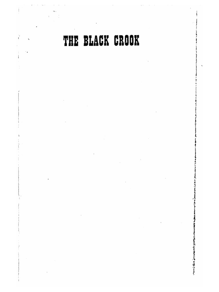 The Black Crook Libretto | PDF | Books
