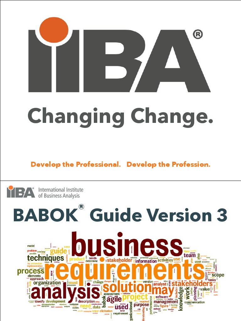 BABOK v3 Australia PD Days Australia IIBA Chapter | PDF | Business ...