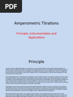 Amperometry | PDF | Titration | Chemistry