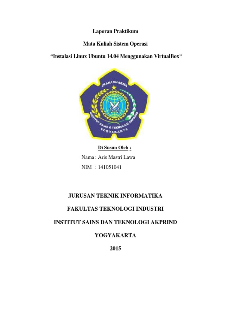 Instalasi Linux Ubuntu VirtualBOx (Laporan) | PDF