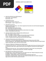 MSDS Amonium Hidroksida (NH4OH) | PDF