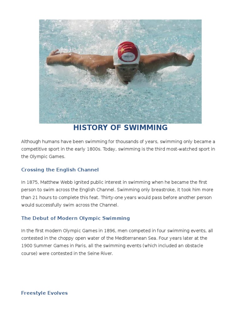 Swimming | PDF