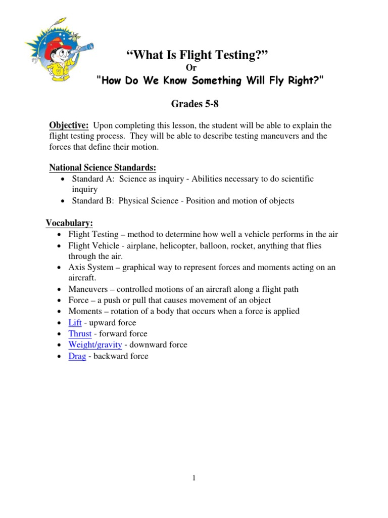 Flight Testing Activities | PDF | Flight | Aircraft