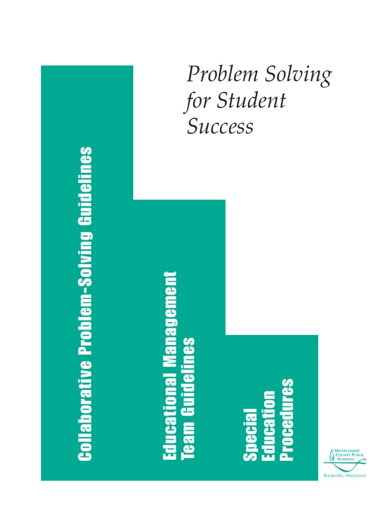 Prob Solv | Download Free PDF | Individualized Education Program ...