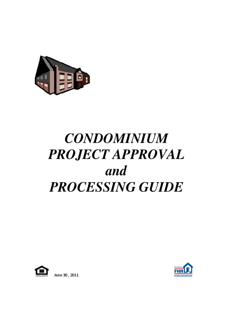 Condominium Project Approval and Processing Guide: June 30, 2011 | PDF ...