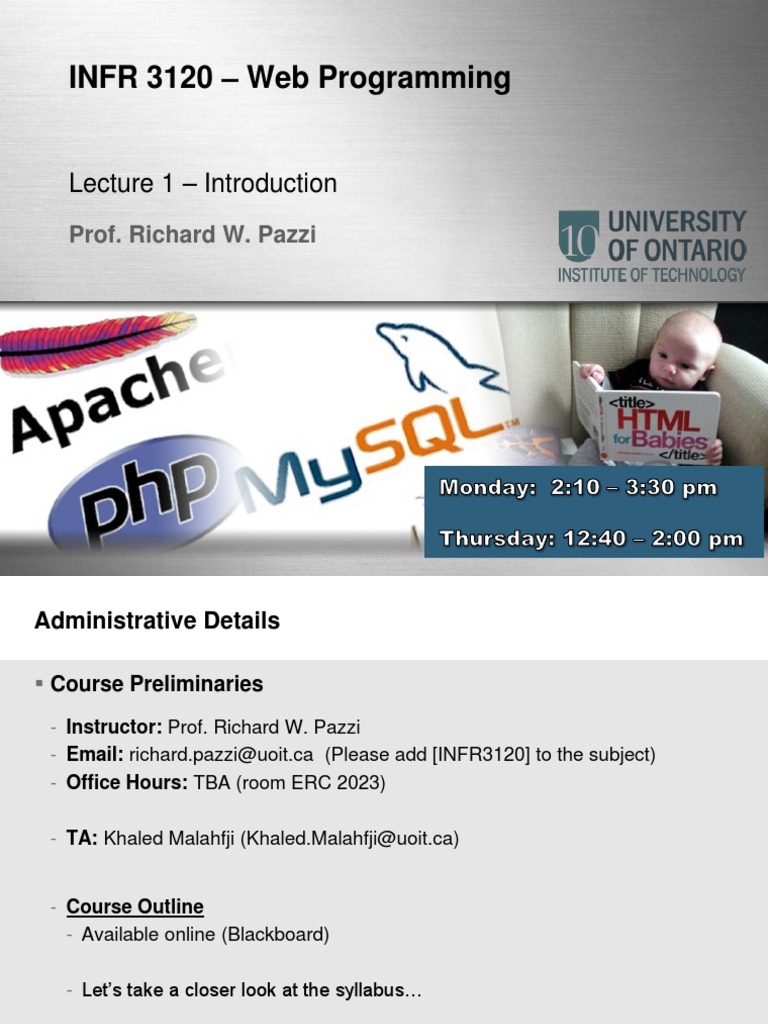 Lecture 1 Introduction Pdf Html Element Html