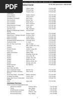 RML Hospital Telephone Directory | PDF
