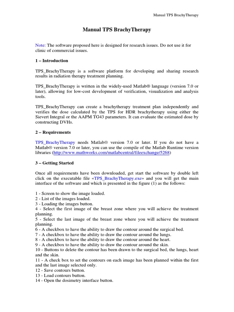 Read Me | PDF | Dosimetry | Software