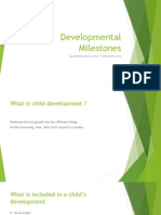 Bright Futures Developmental Milestones | PDF | Infants | Breastfeeding