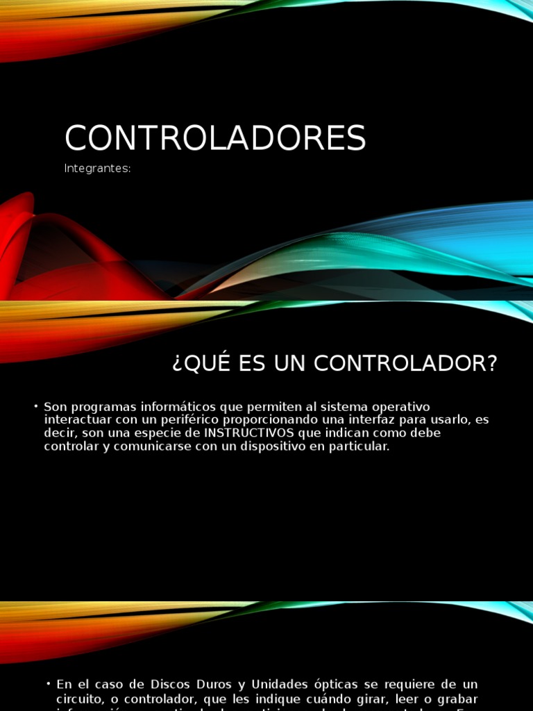 Controladores de Discos Duros y Interfaces | PDF | Disco duro ...