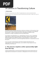 Lean Organizational Structure Sample | PDF | Business