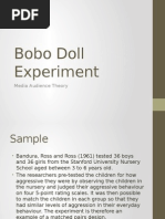BOBO Doll Experiment-1 | PDF | Aggression | Action (Philosophy)