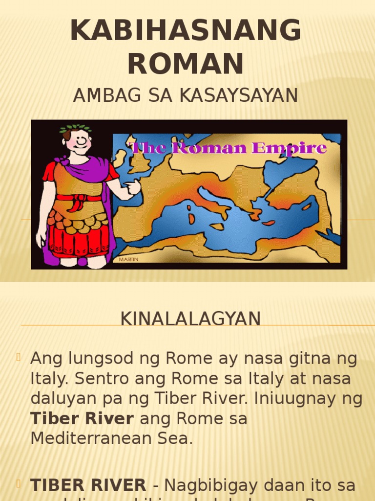 Ambag NG Roma Sa Lipunan | PDF