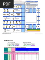 RULA Employee Assessment Worksheet | PDF | Arm | Anatomical Terms Of Motion