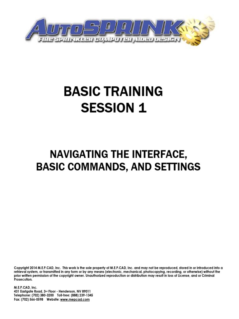 Basic Training - Session No. 1 | PDF | Menu (Computing) | Computer File