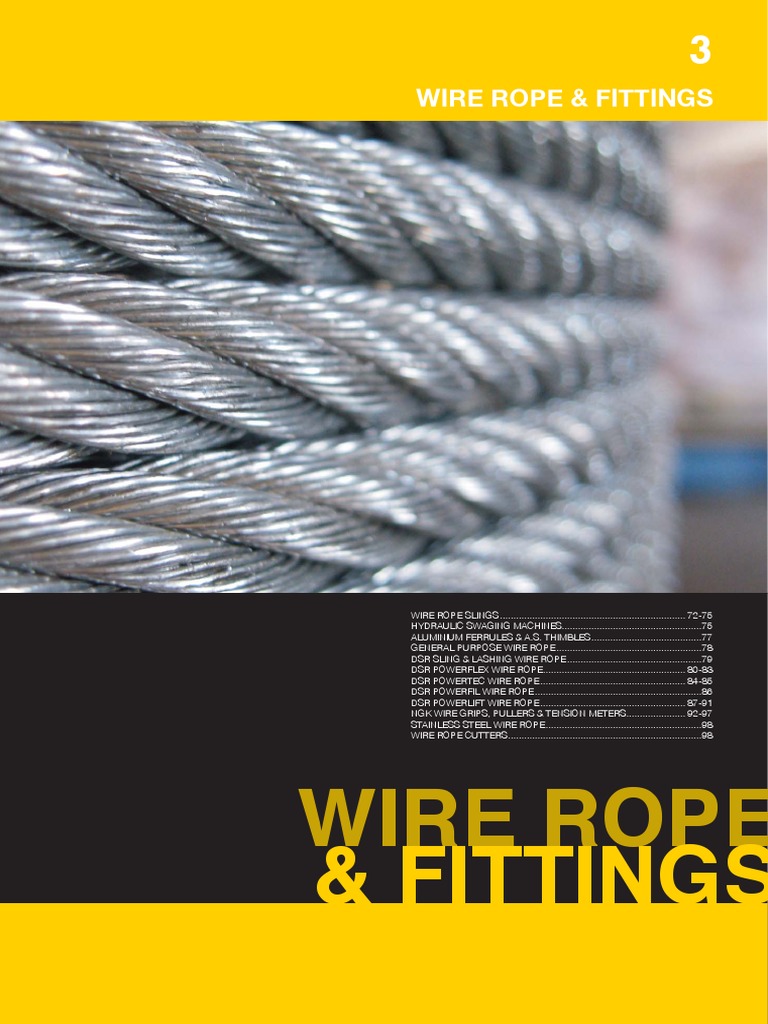 Catalogue 03 02 | PDF | Rope | Wire