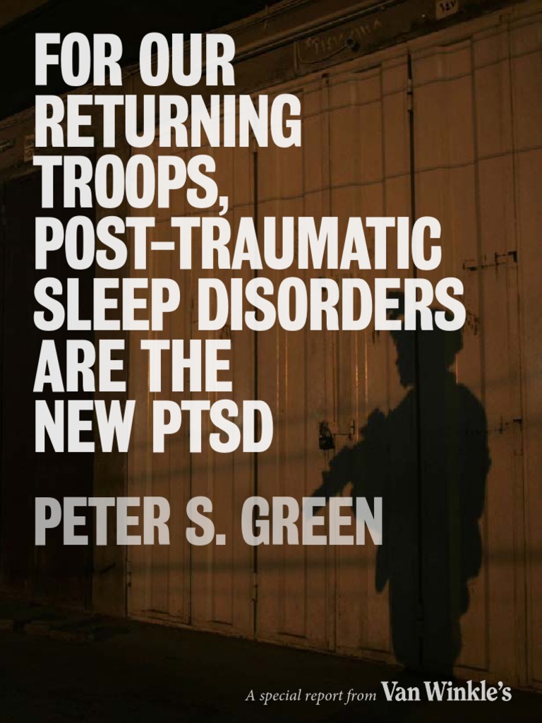 Post-Traumatic Sleep Disorders Are The New PTSD | PDF | Sleep ...