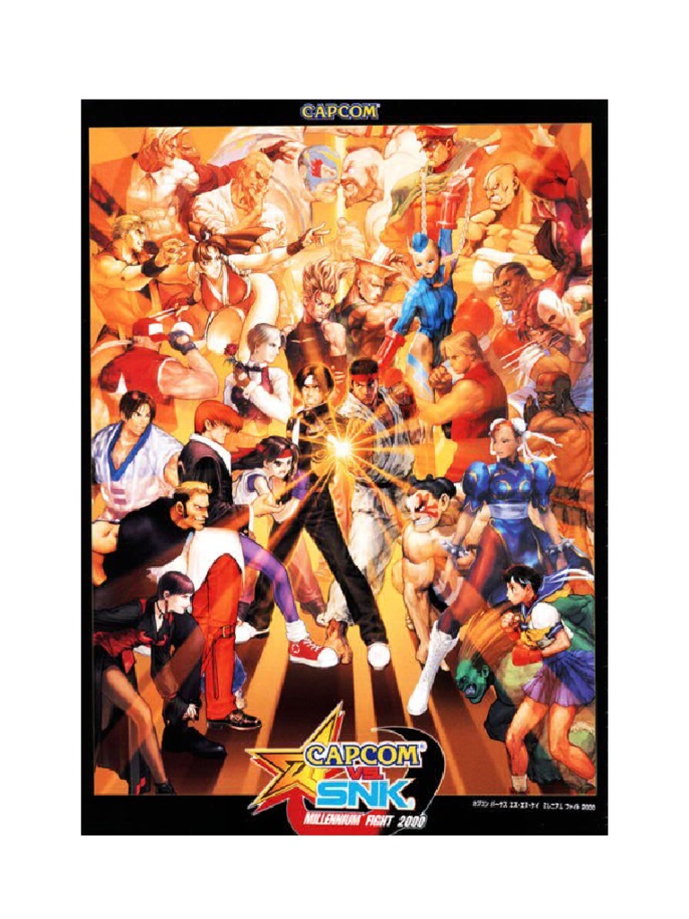 Capcom Vs SNK 2, Move List | PDF | Video Game Companies Of Japan ...