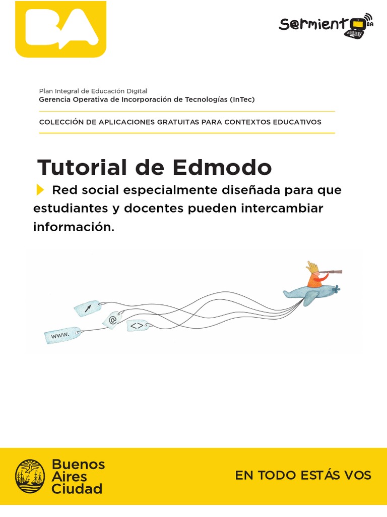Tutorial Edmodo PDF | PDF | Servicio de redes sociales | Internet