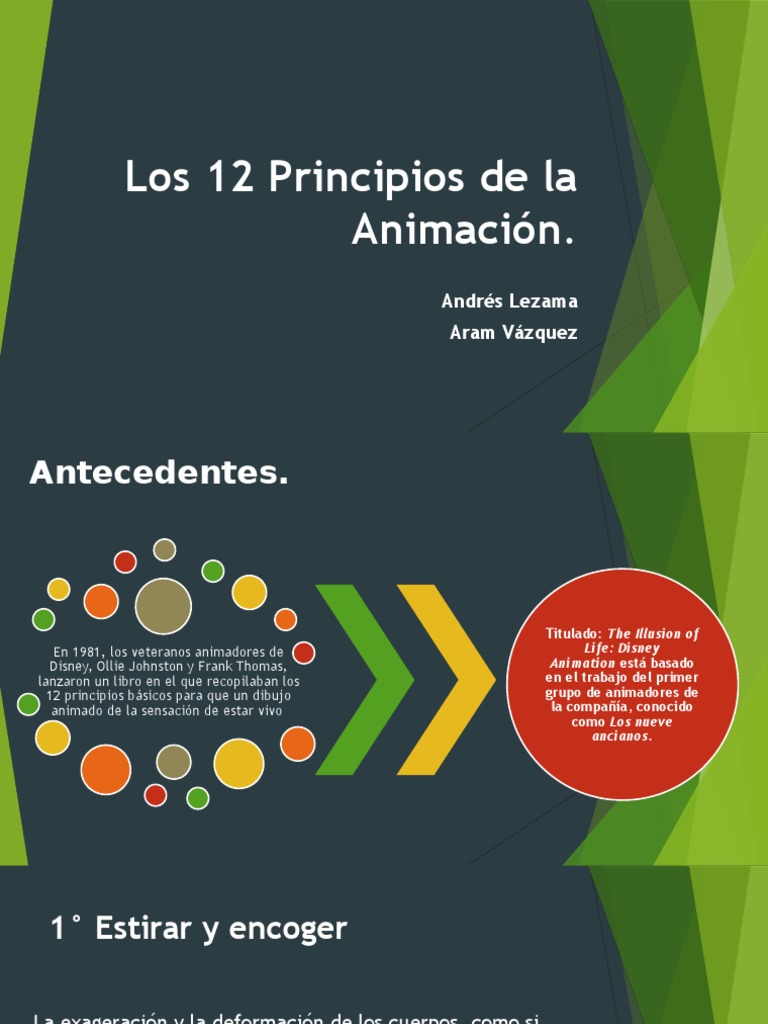 Los 12 Principios de La Animación | PDF | Animación | Ritmo