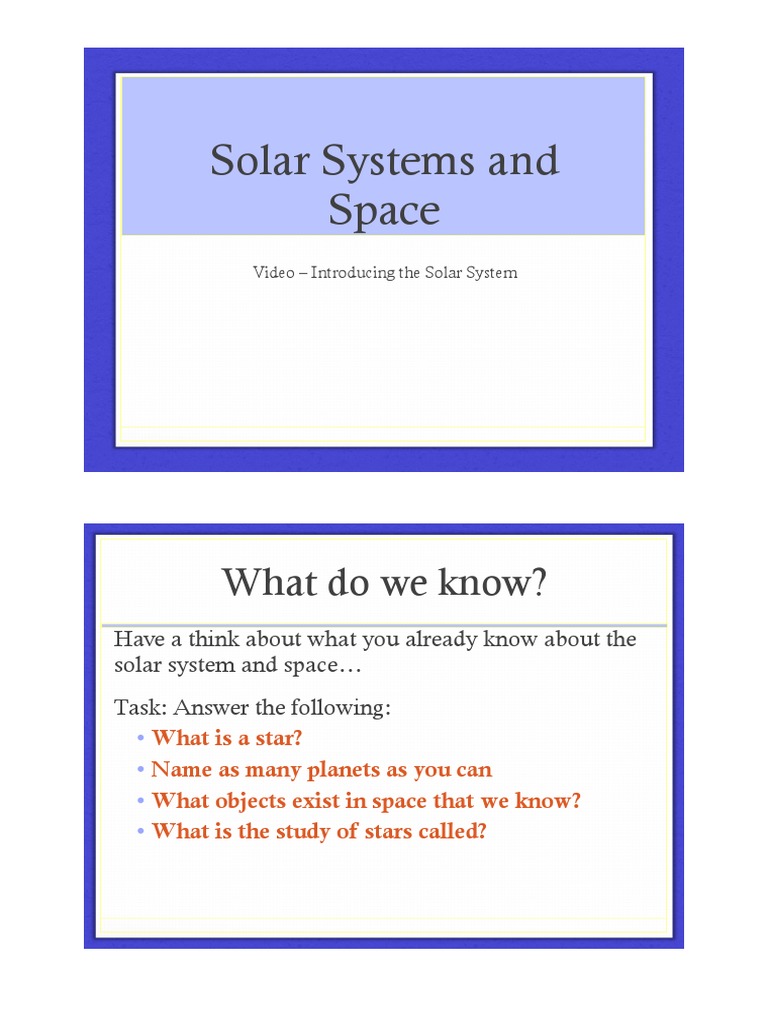 Exploring Our Solar System and Beyond | PDF | Solar System | Stars