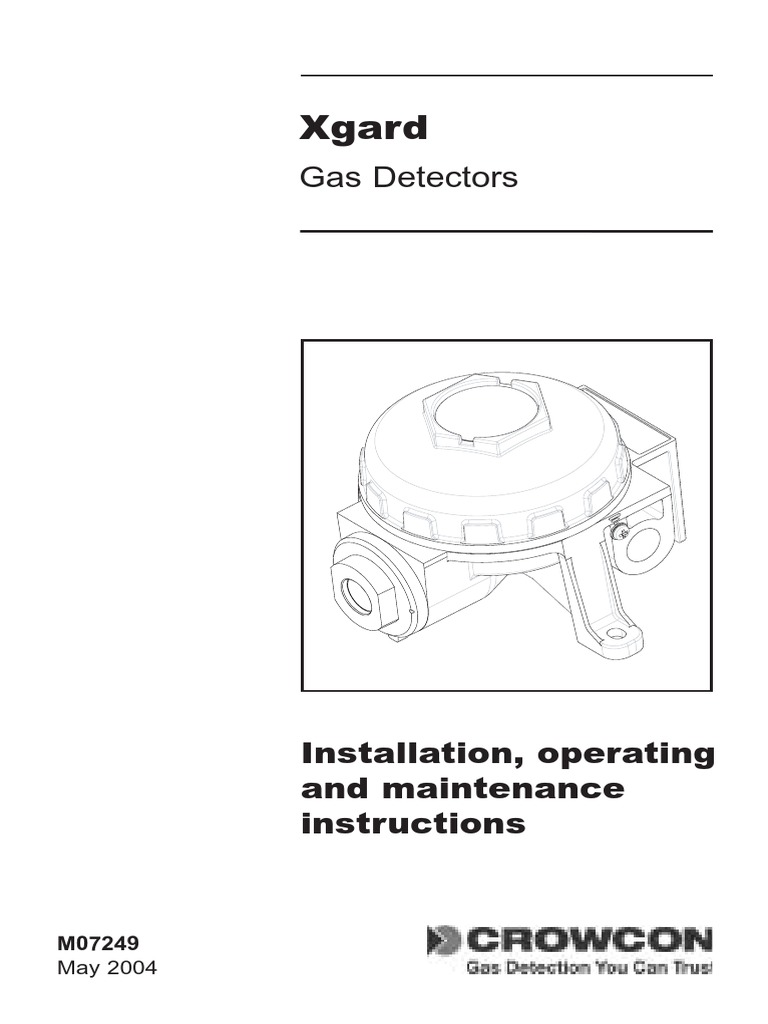 Xgard Manual | PDF | Electrical Resistance And Conductance | Cable