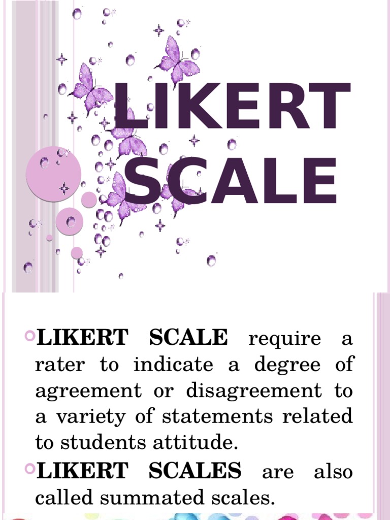 Understanding Likert and Semantic Scales | PDF