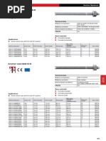Hilti HAS-E Threaded Rod Specifications | PDF | Screw | Industrial ...