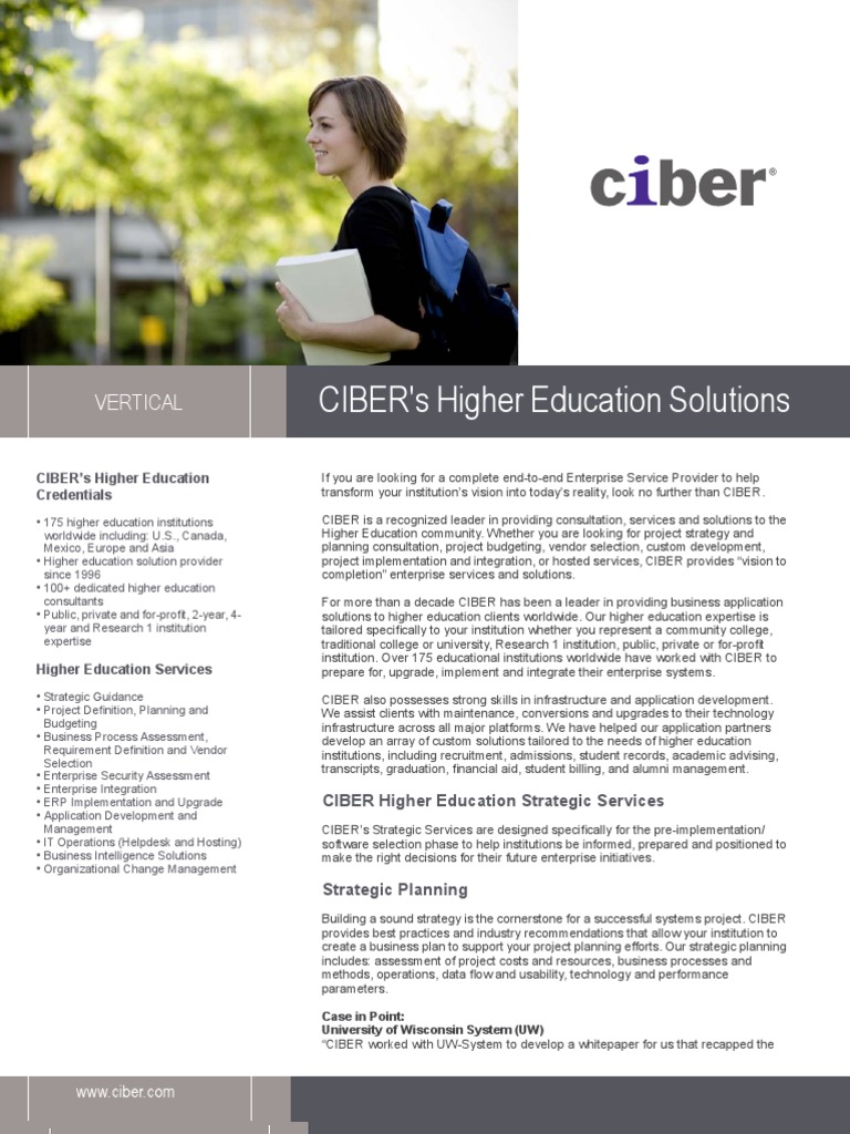 Vert Higher Education | PDF | Enterprise Resource Planning | Business