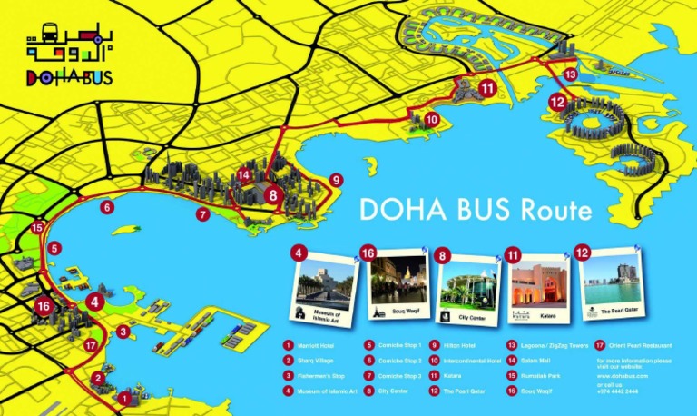 Doha Bus Map | PDF