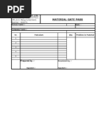 Material Gate Pass Returnable 123 | PDF | Equipment | Manufactured Goods