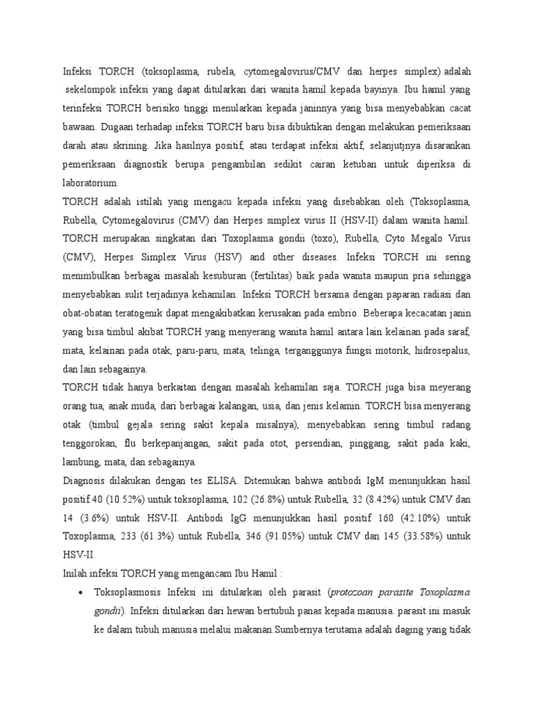 Infeksi TORCH | PDF